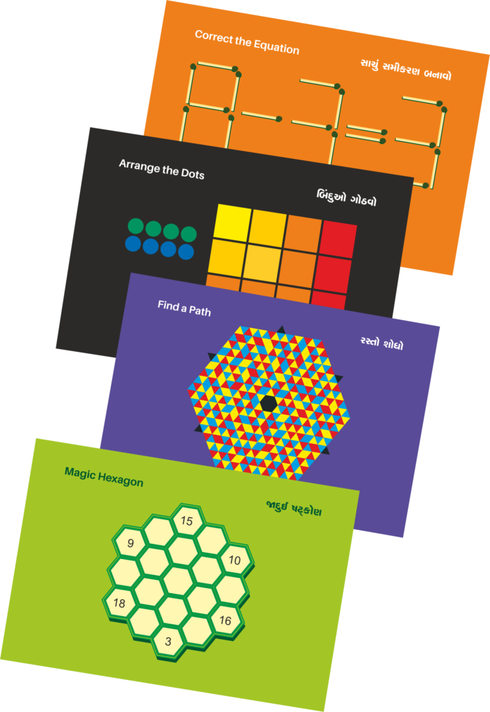 Joy of Mathematics Puzzle Cards (Set of 30 cards) – Science Shop