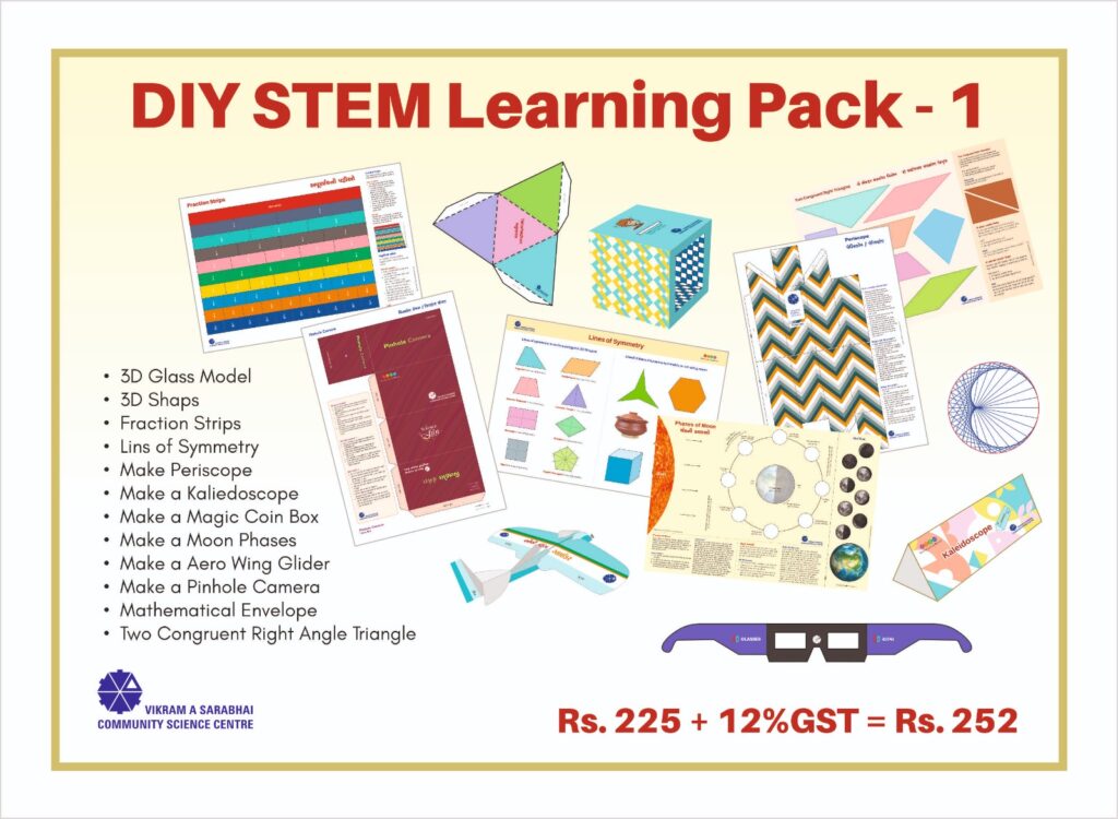 DIY Stem Learning Pack – 1 – Science Shop